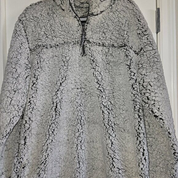 boxercraft | Tops | Cozy Gray Sherpa Jacket | Poshmark